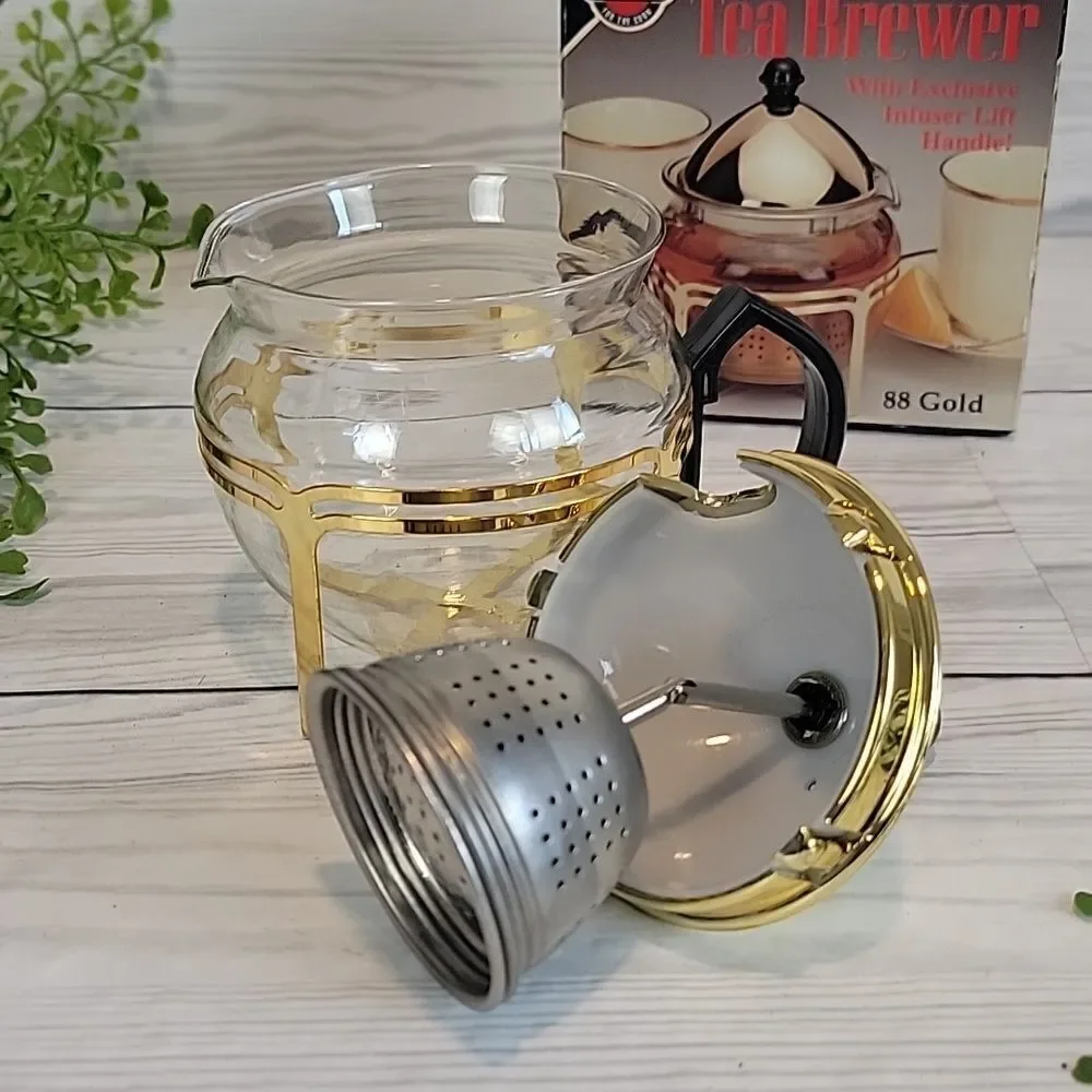 Norpro | Kitchen | Norpro 2 Cup Tea Brewerwith Infuser Lift Handle Like ...